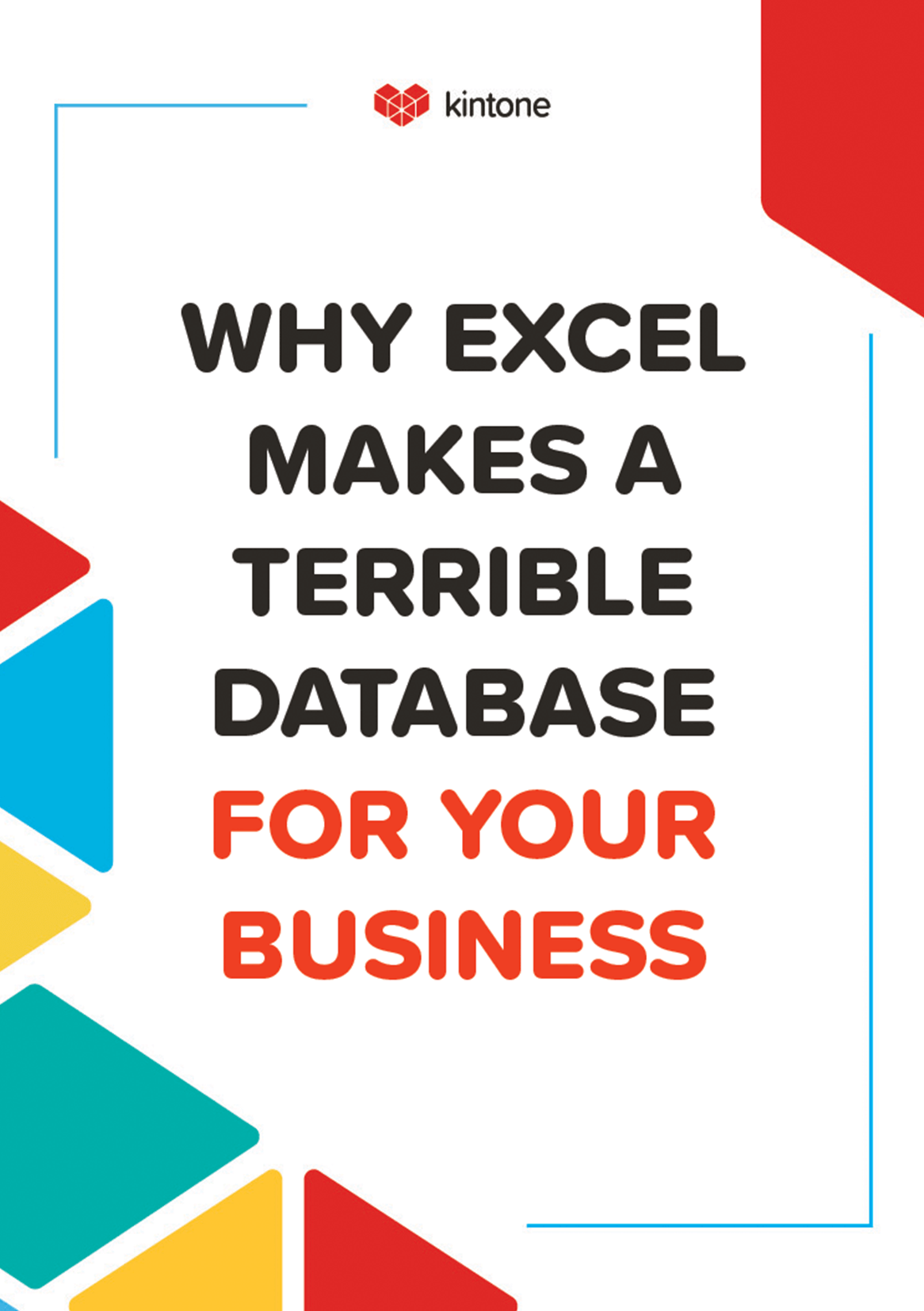 EBOOK: Why Excel Is A Terrible Database